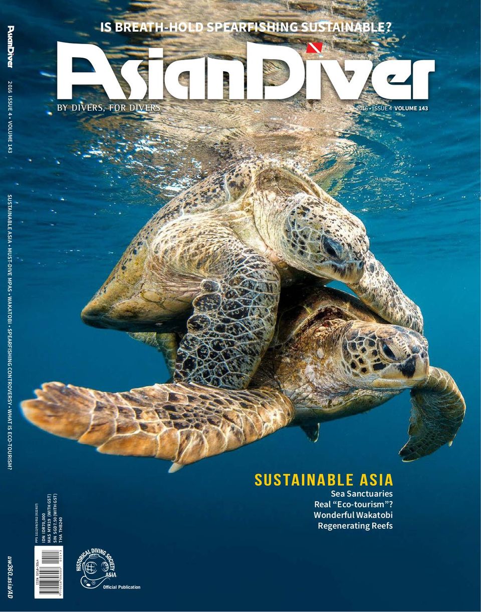 Get digital access to Asian Diver - Issue 04 - 2016 issue | Magzter.com