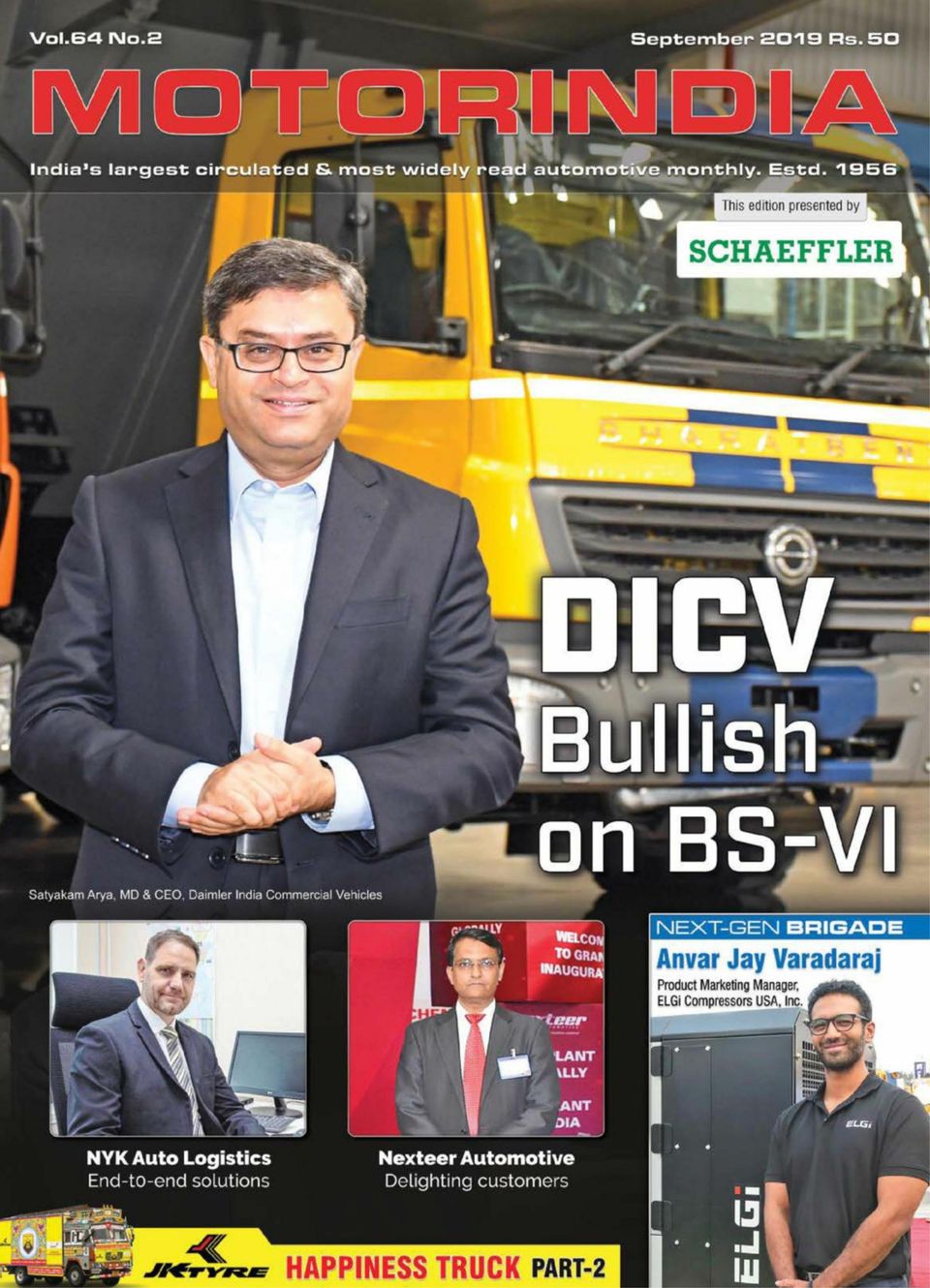 MOTORINDIA-September 2019 Magazine - Get your Digital Subscription