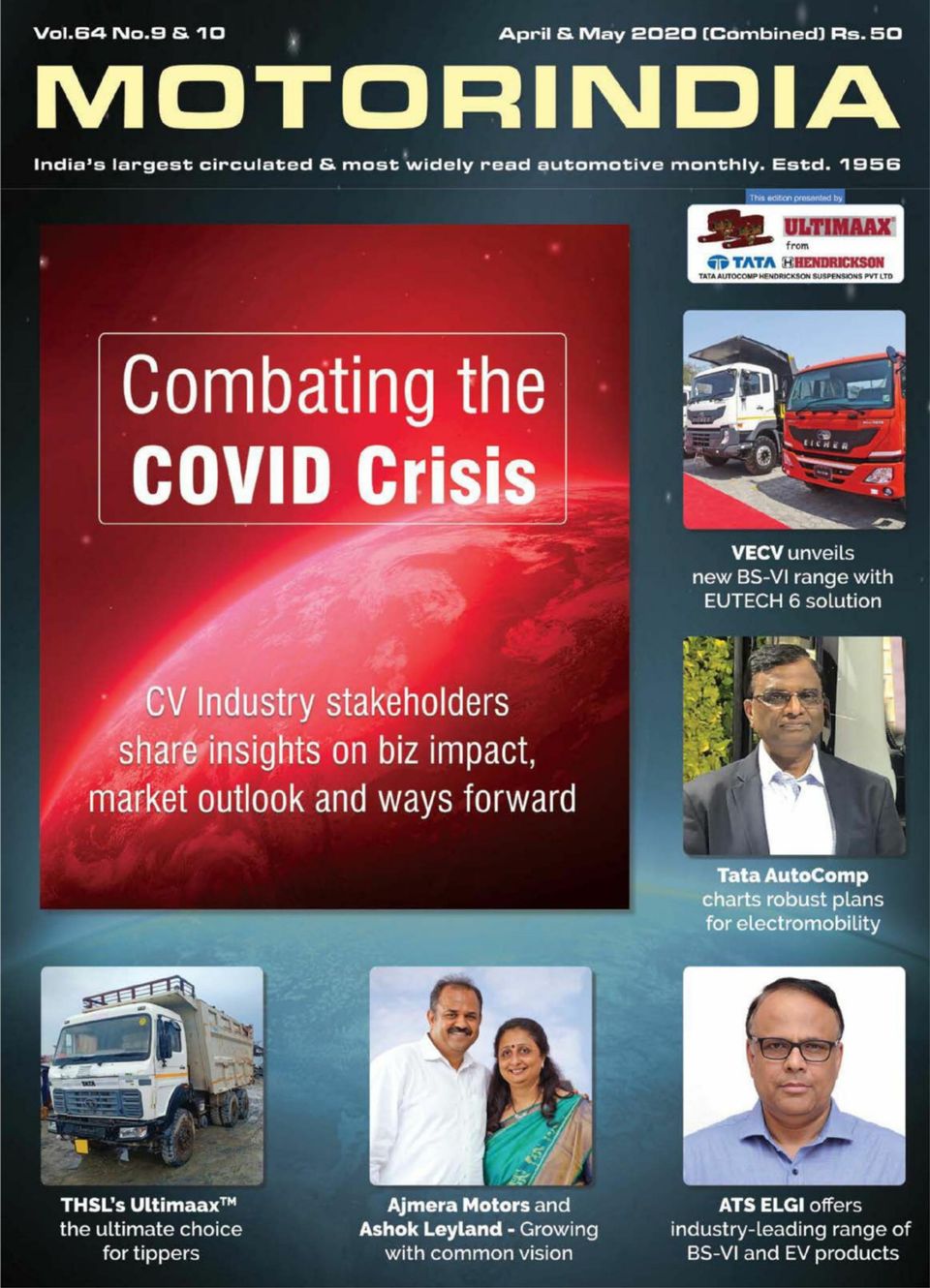 MOTORINDIA-April - May 2020 Magazine - Get your Digital Subscription