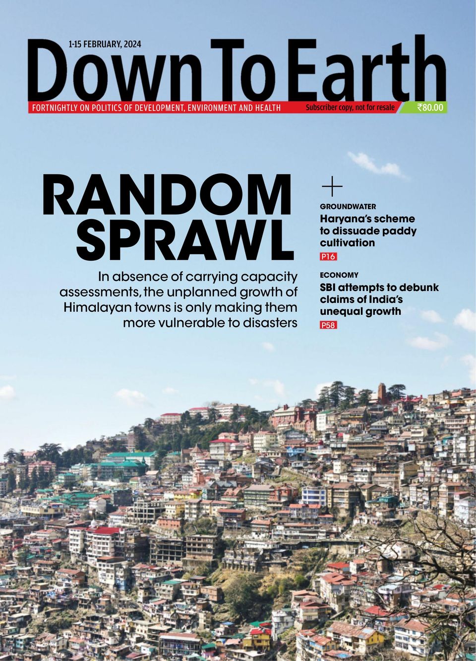 Down To Earth Magazine - Get your Digital Subscription