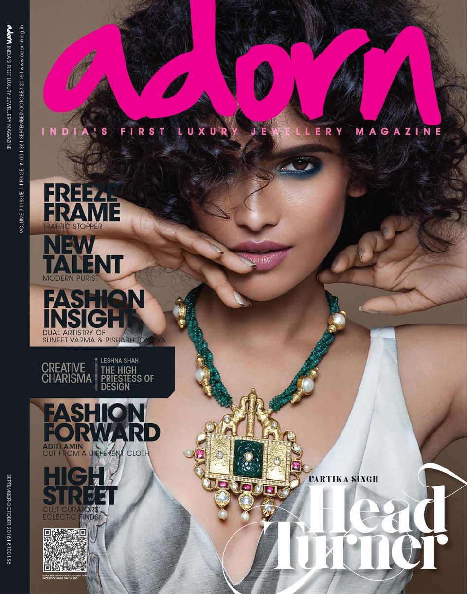 Adorn-September - October 2016 Magazine - Get your Digital Subscription