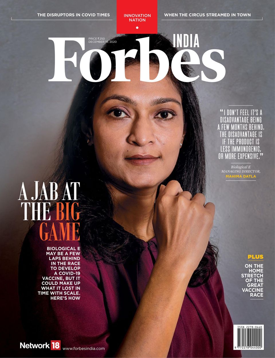 Forbes India-December 18,2020 Magazine - Get your Digital Subscription