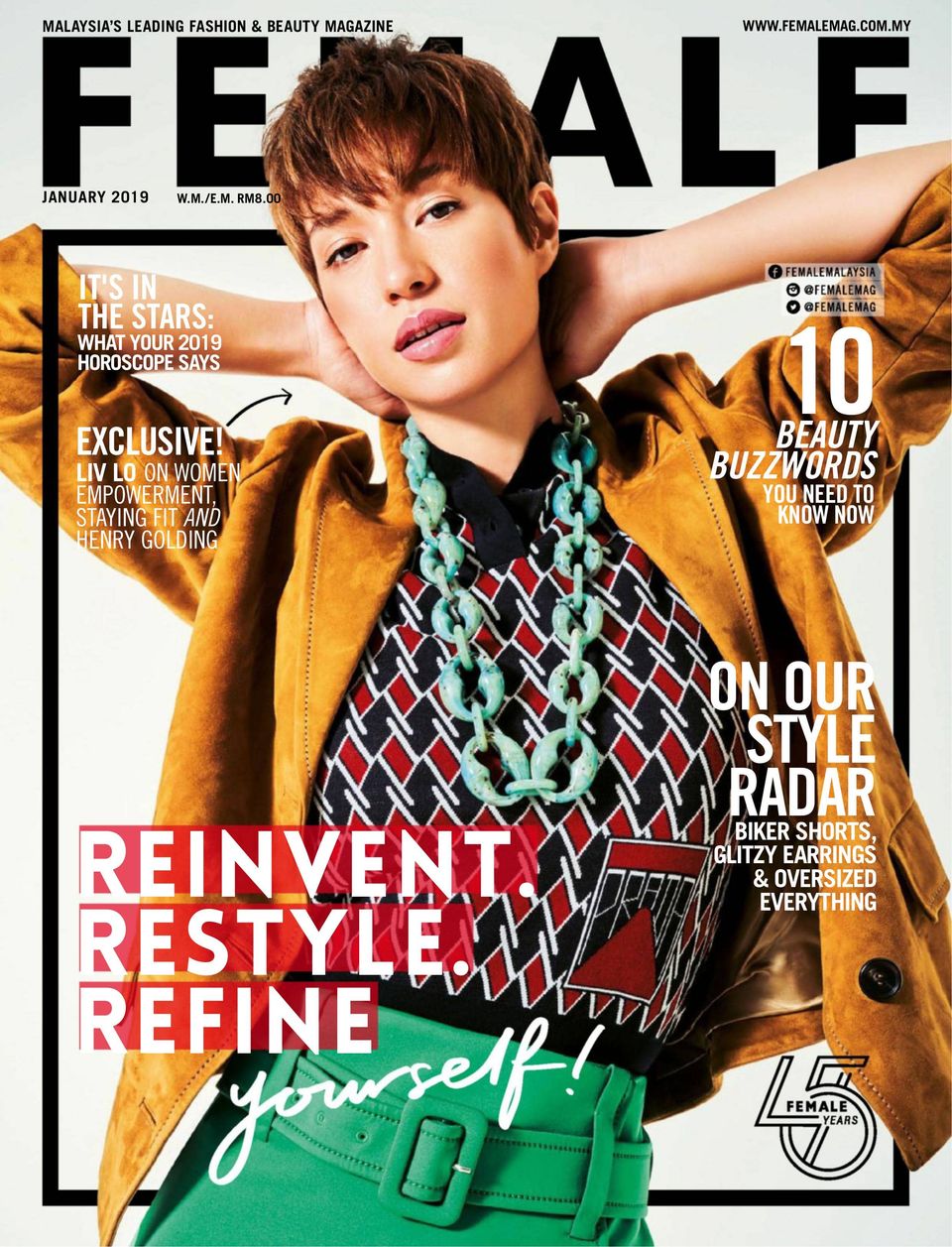 Get digital access to Female Malaysia - January 2019 issue | Magzter.com
