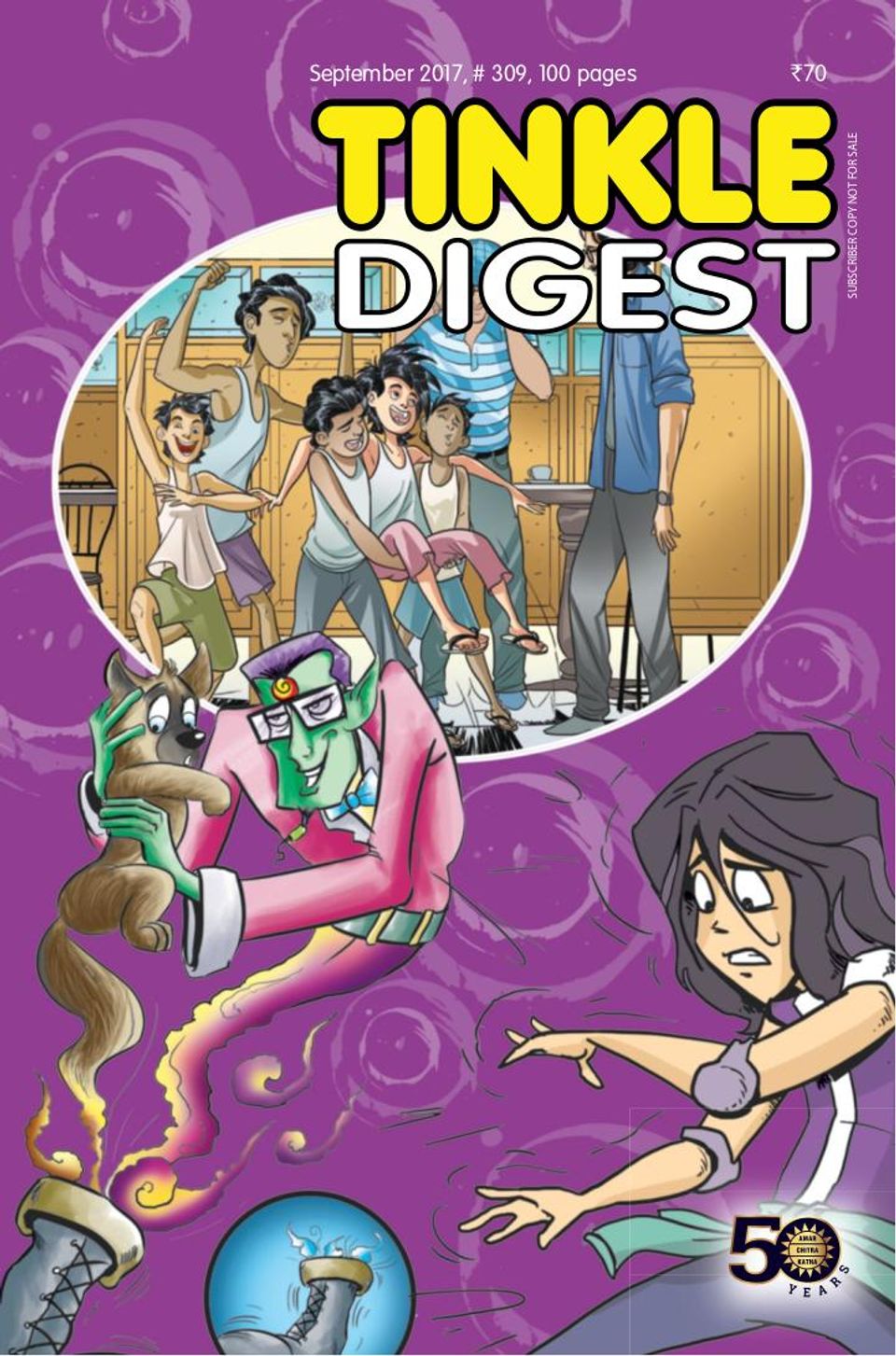 Get digital access to TINKLE DIGEST - September 2017 issue | Magzter.com