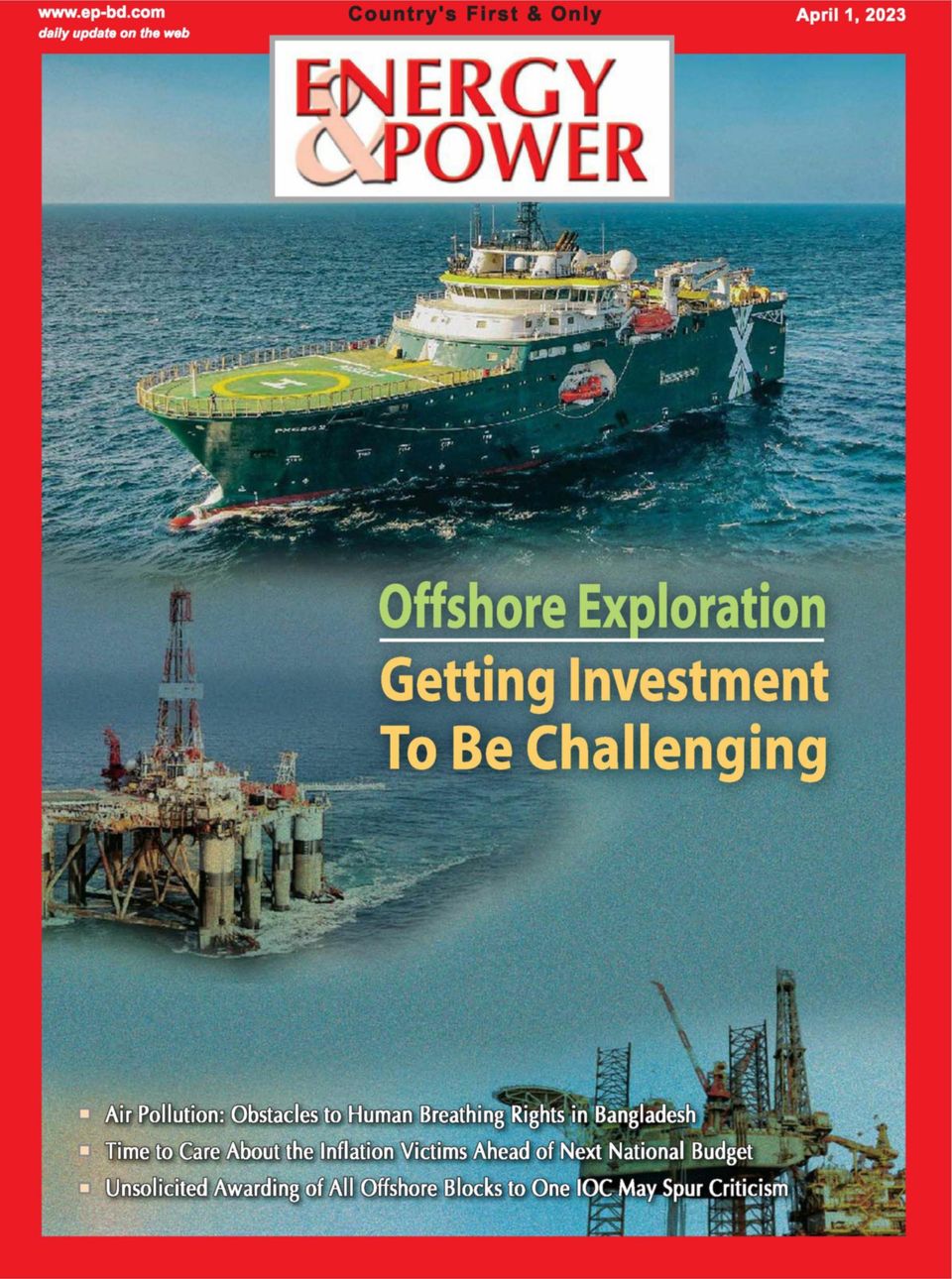 Energy & Power-April 01, 2023 Magazine - Get your Digital Subscription