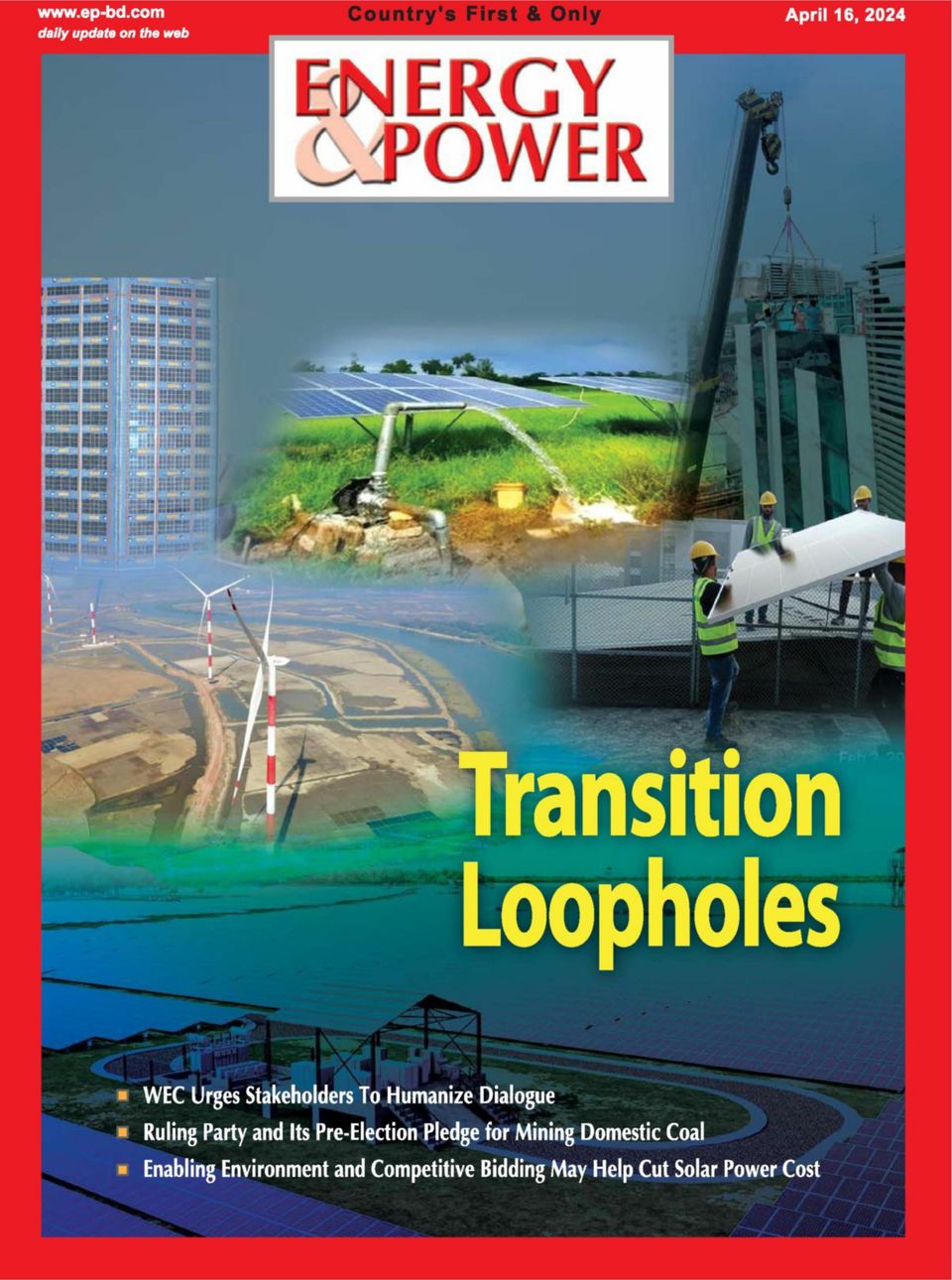 Energy & Power Magazine - Get your Digital Subscription