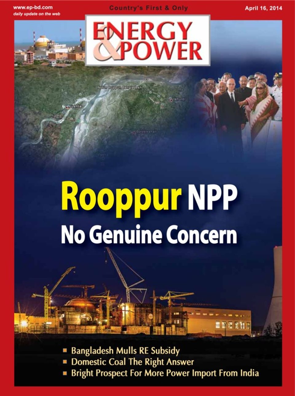 Get digital access to Energy & Power - April 16, 2014 issue | Magzter.com