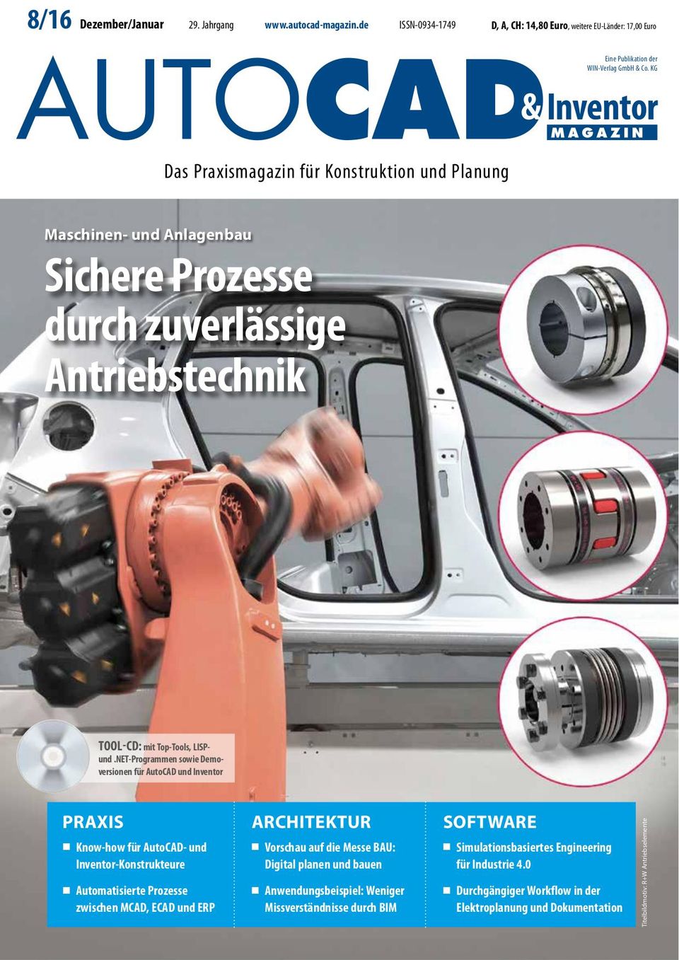 AUTOCAD & Inventor Magazin-8/16 Magazine - Get your Digital Subscription
