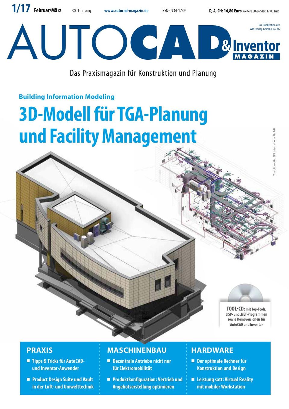 Get digital access to AUTOCAD & Inventor Magazin - 1/17 issue | Magzter.com