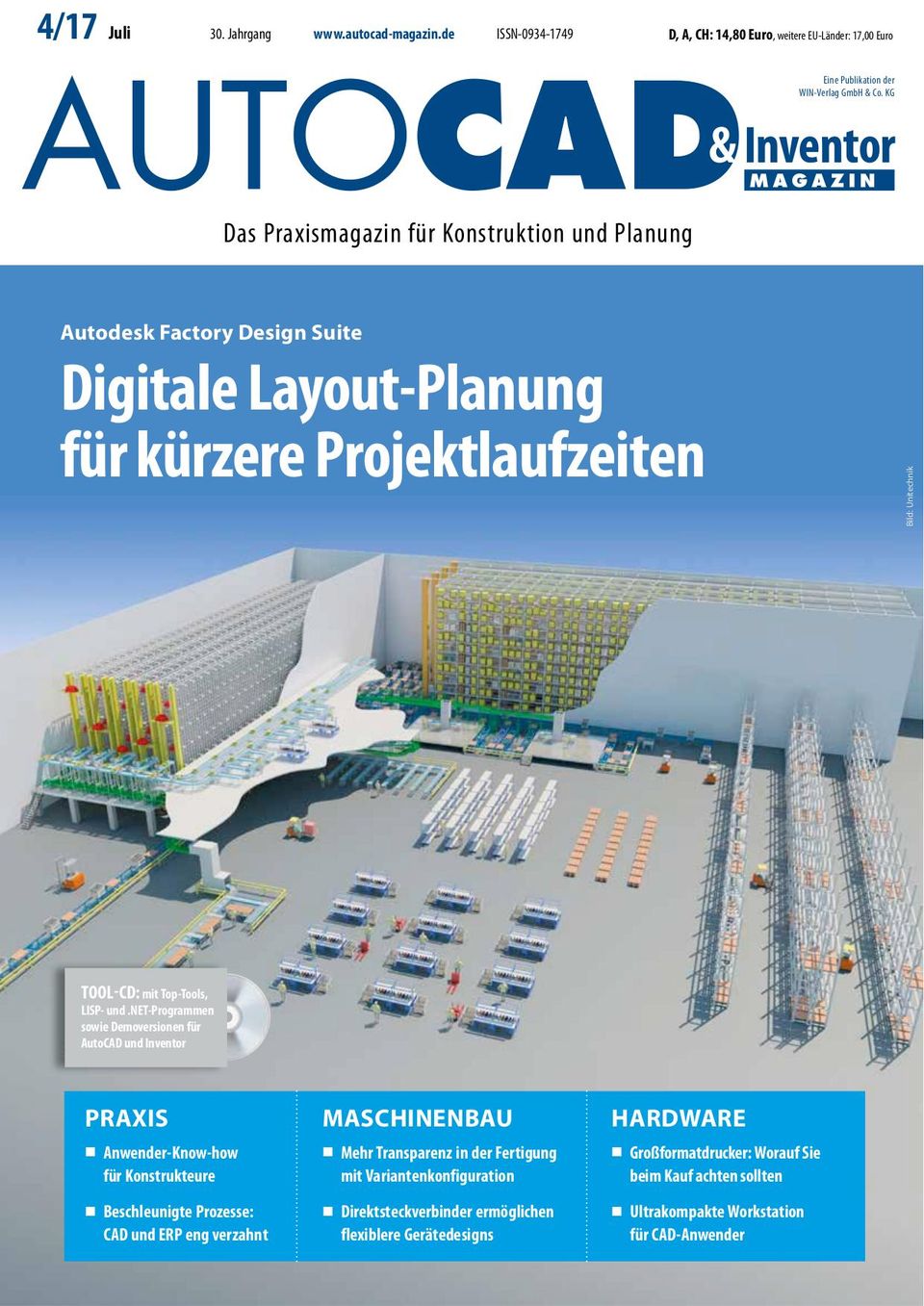 Get digital access to AUTOCAD & Inventor Magazin - 4/17 issue | Magzter.com