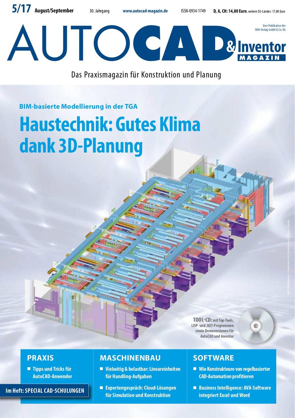 AUTOCAD & Inventor Magazin-5/17 Magazine - Get your Digital Subscription