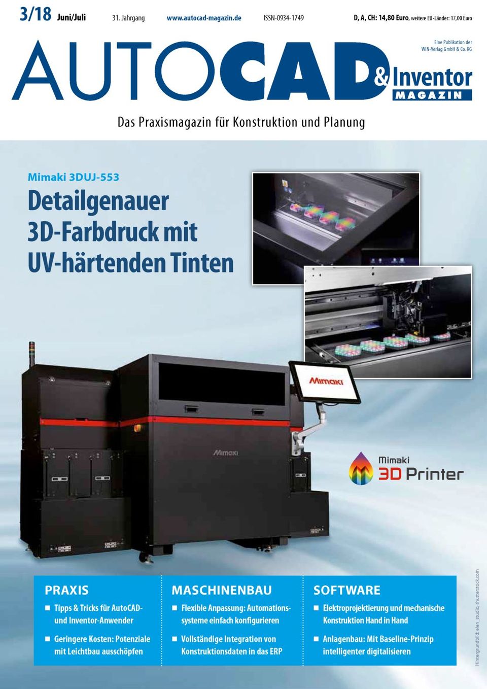 AUTOCAD & Inventor Magazin-3/18 Magazine - Get your Digital Subscription