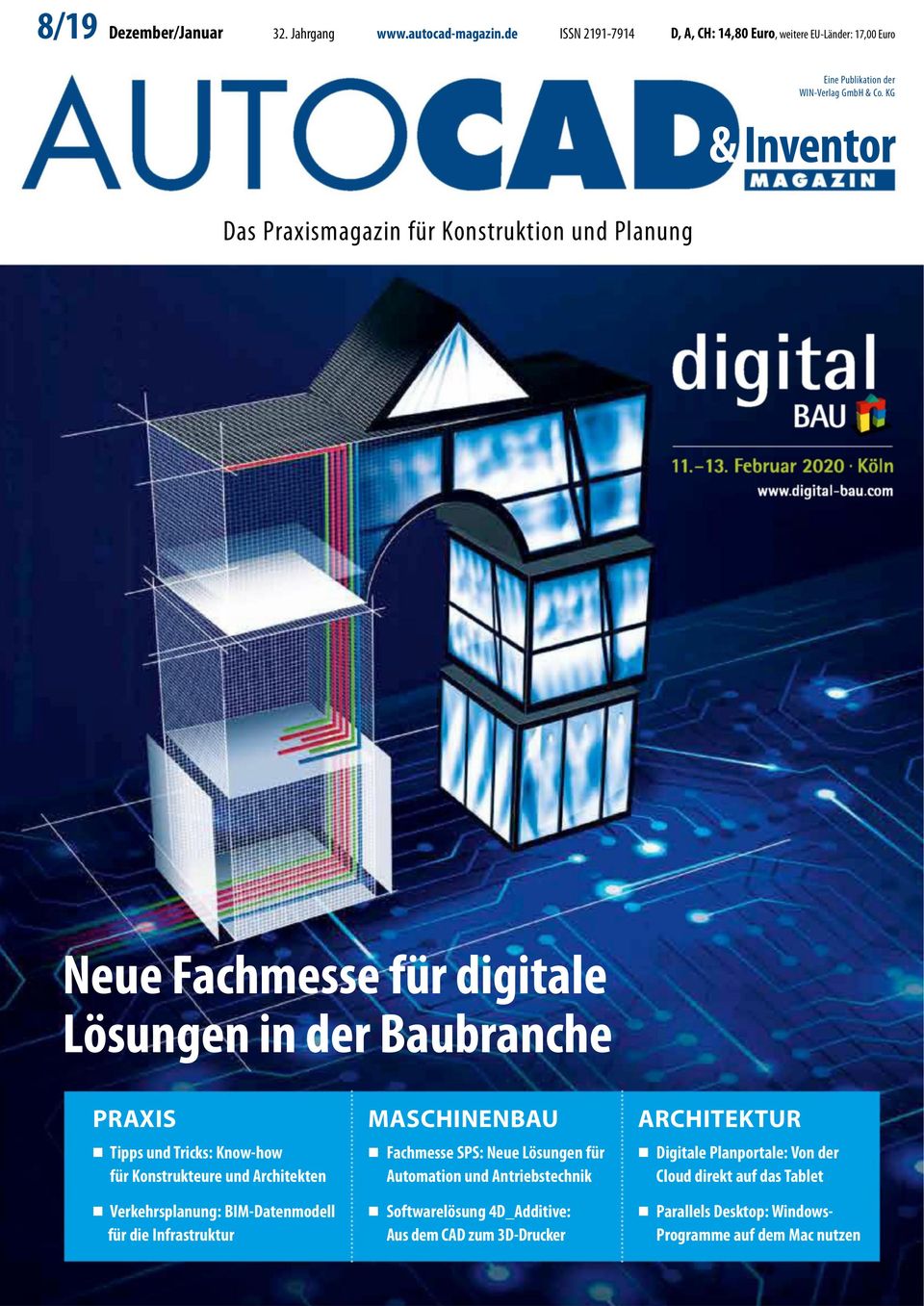 AUTOCAD & Inventor Magazin-8/19 Magazine - Get your Digital Subscription