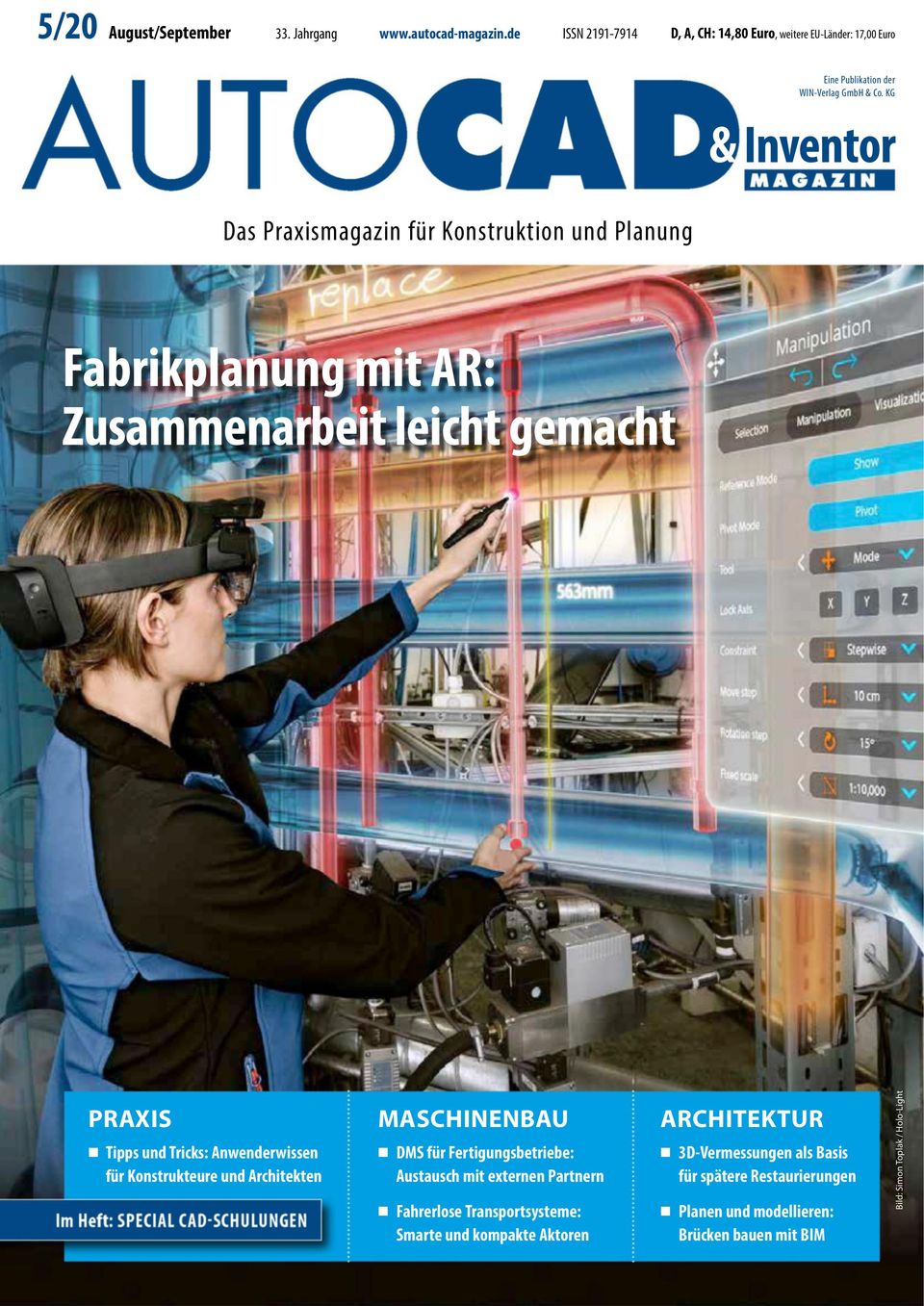 Get digital access to AUTOCAD & Inventor Magazin - 5/20 issue | Magzter.com