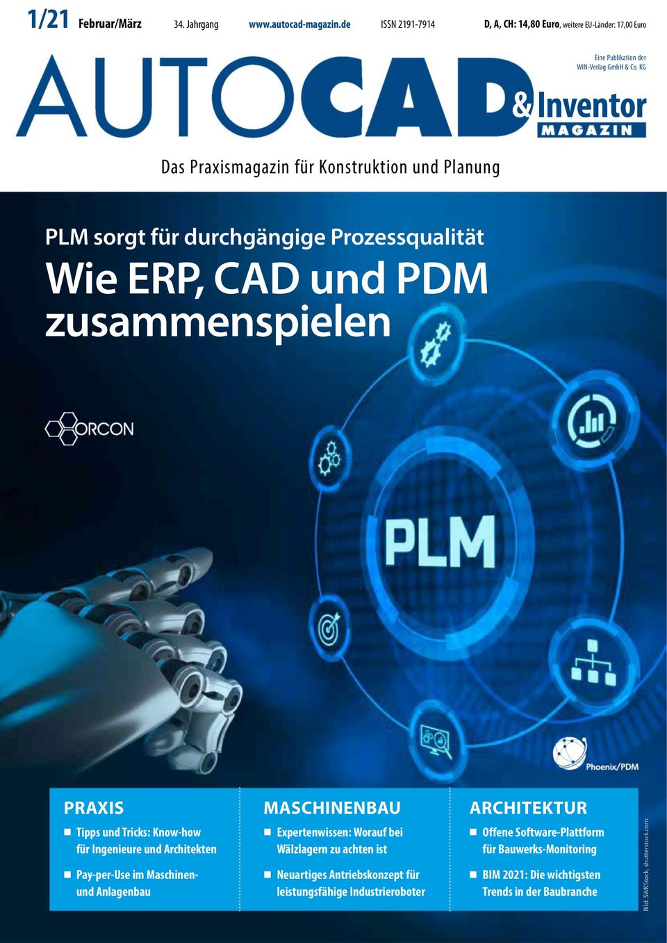 AUTOCAD & Inventor Magazin-1/21 Magazine - Get your Digital Subscription