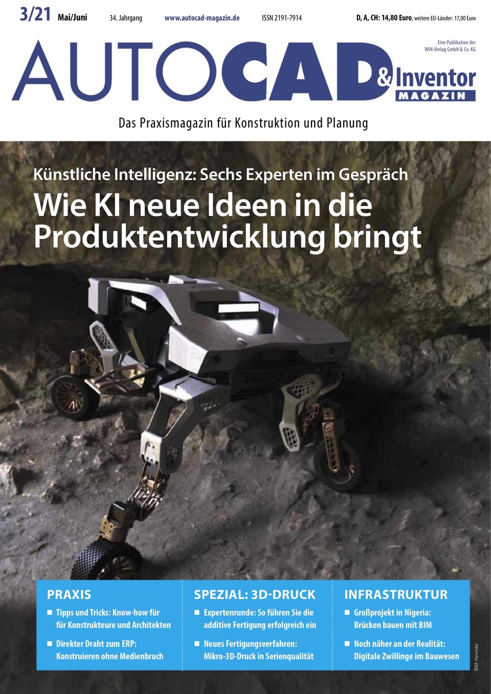 AUTOCAD & Inventor Magazin-3/21 Magazine - Get your Digital Subscription