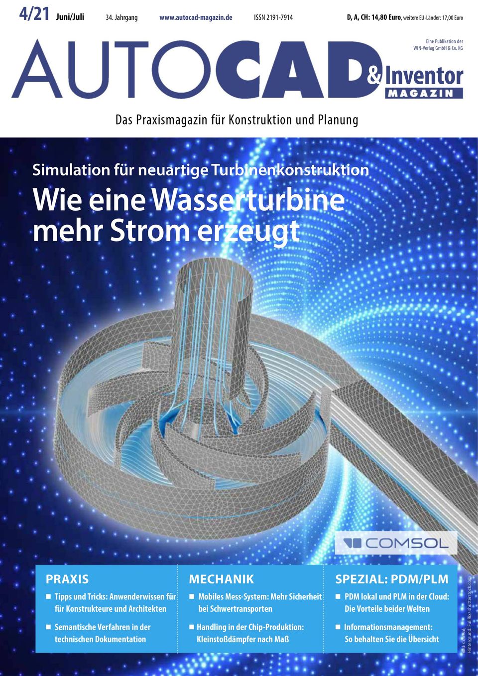Get digital access to AUTOCAD & Inventor Magazin - 4/21 issue | Magzter.com