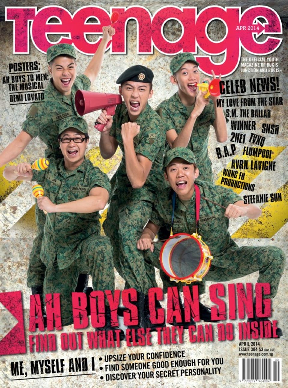 Get digital access to Teenage Magazine - April 2014 issue | Magzter.com