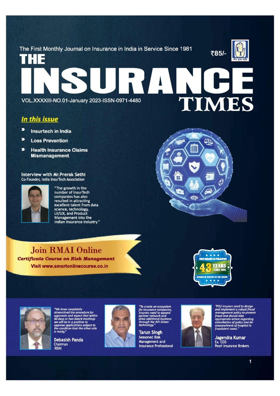 THE INSURANCE TIMES Magazine - Get your Digital Subscription