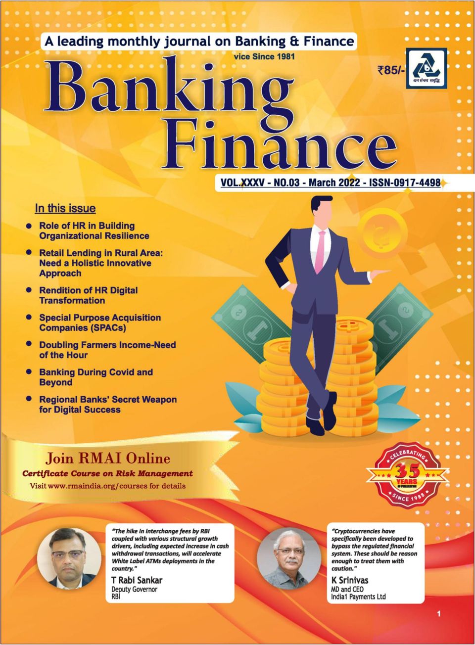 BANKING FINANCE Magazine - Get your Digital Subscription