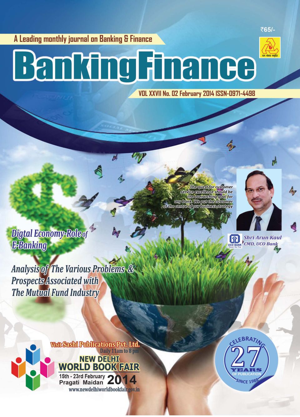 Get digital access to BANKING FINANCE - February 2014 issue | Magzter.com