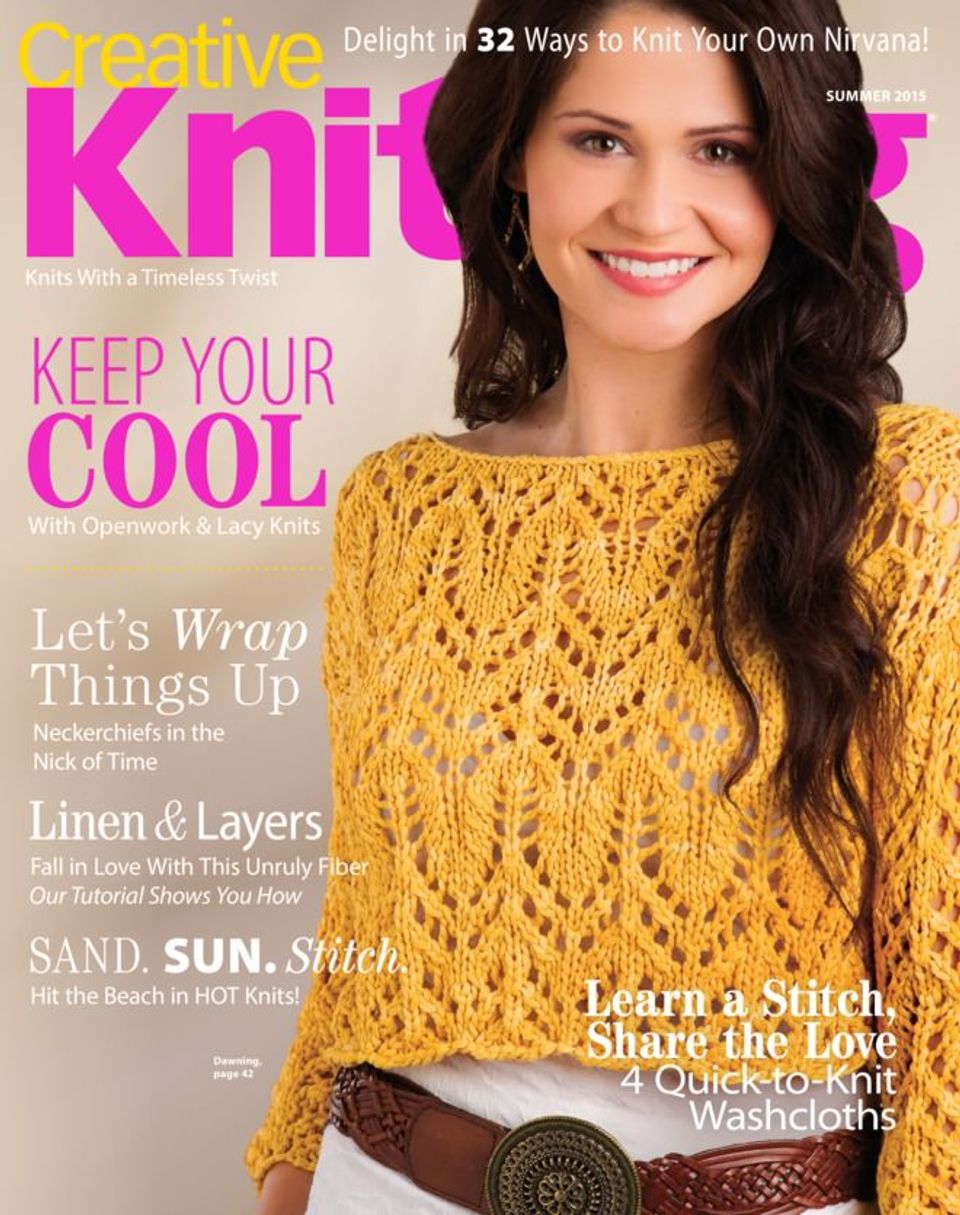Creative Knitting-Summer 2015 Magazine - Get your Digital Subscription