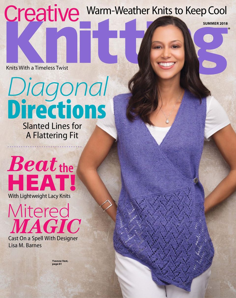 Get digital access to Creative Knitting - Summer 2018 issue | Magzter.com