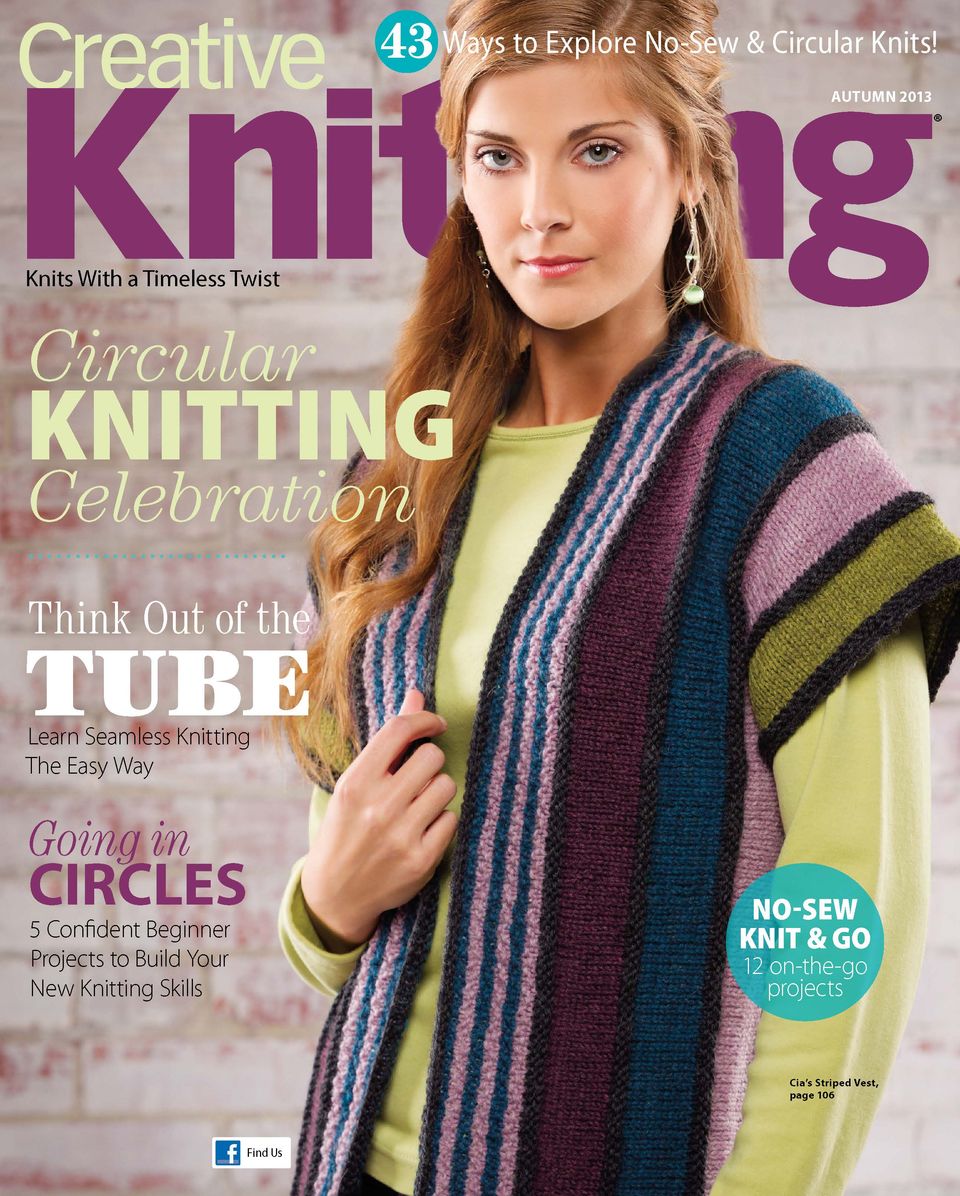 Get digital access to Creative Knitting - Autumn 2013 issue | Magzter.com