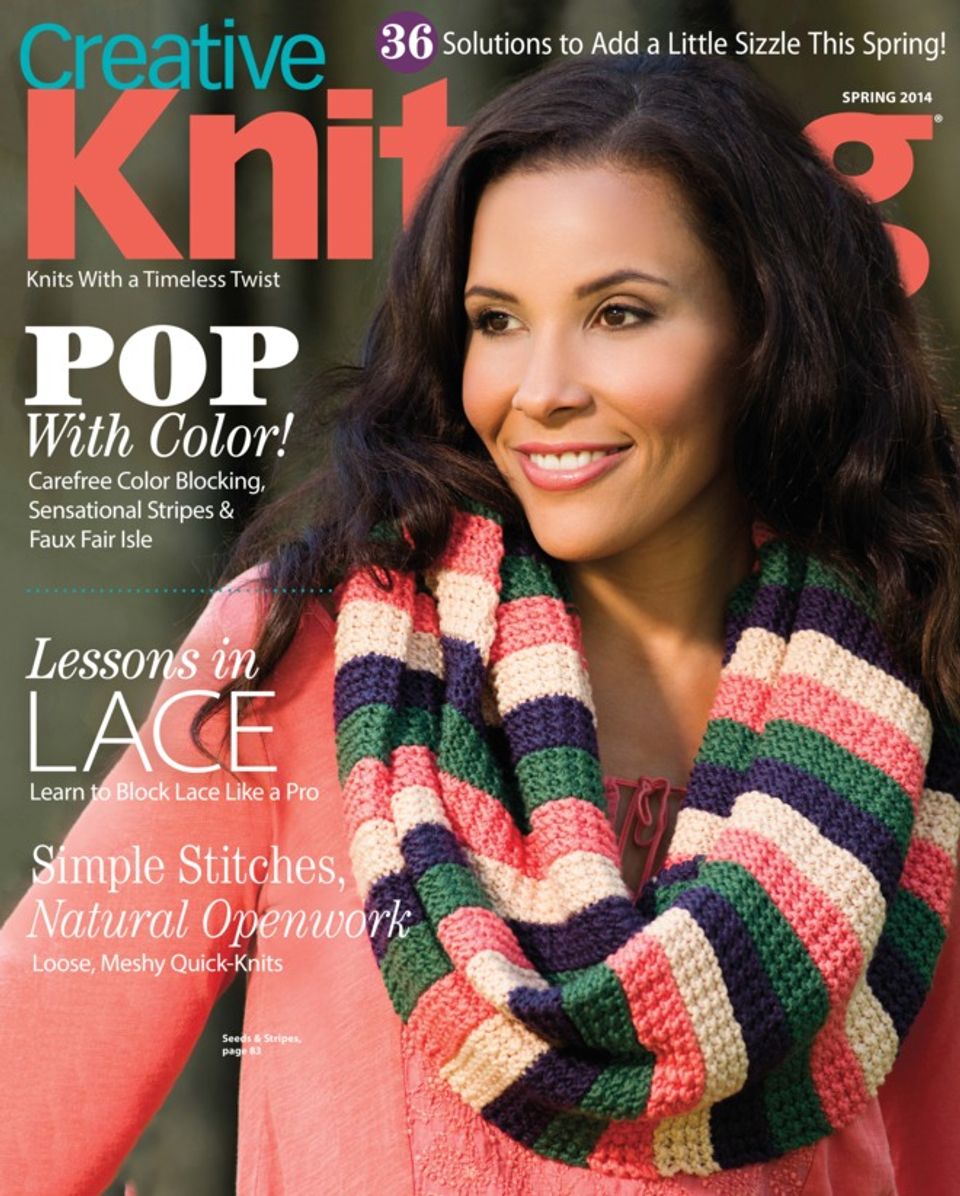 Get digital access to Creative Knitting - Spring 2014 issue | Magzter.com