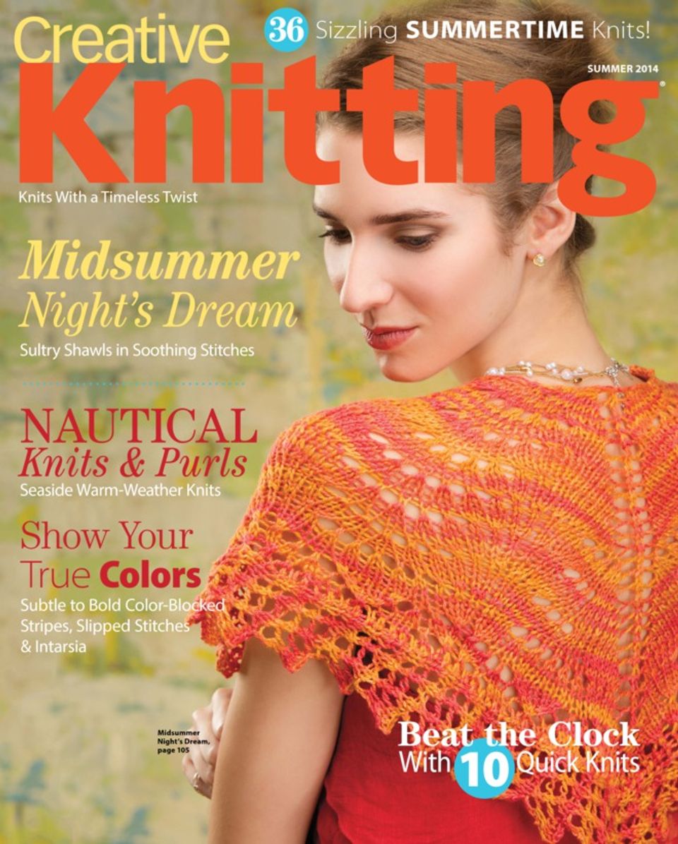 Get digital access to Creative Knitting - Summer 2014 issue | Magzter.com