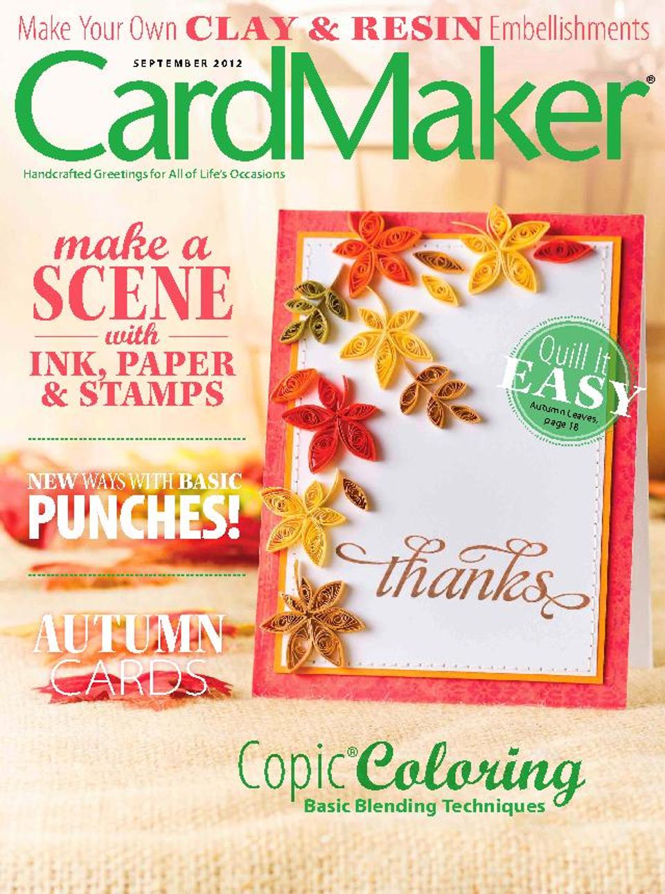 CardMaker-September 2012 Magazine - Get your Digital Subscription