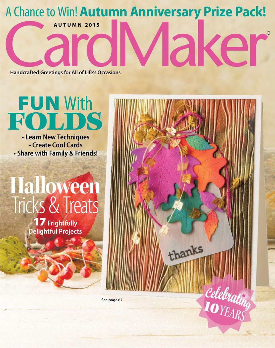 CardMaker-Autumn 2015 Magazine - Get your Digital Subscription