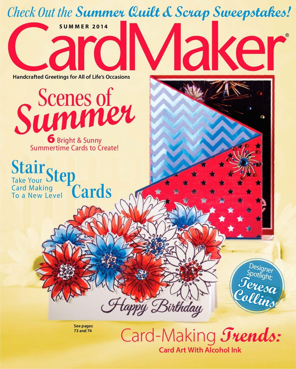 Get digital access to CardMaker - Summer 2014 issue | Magzter.com