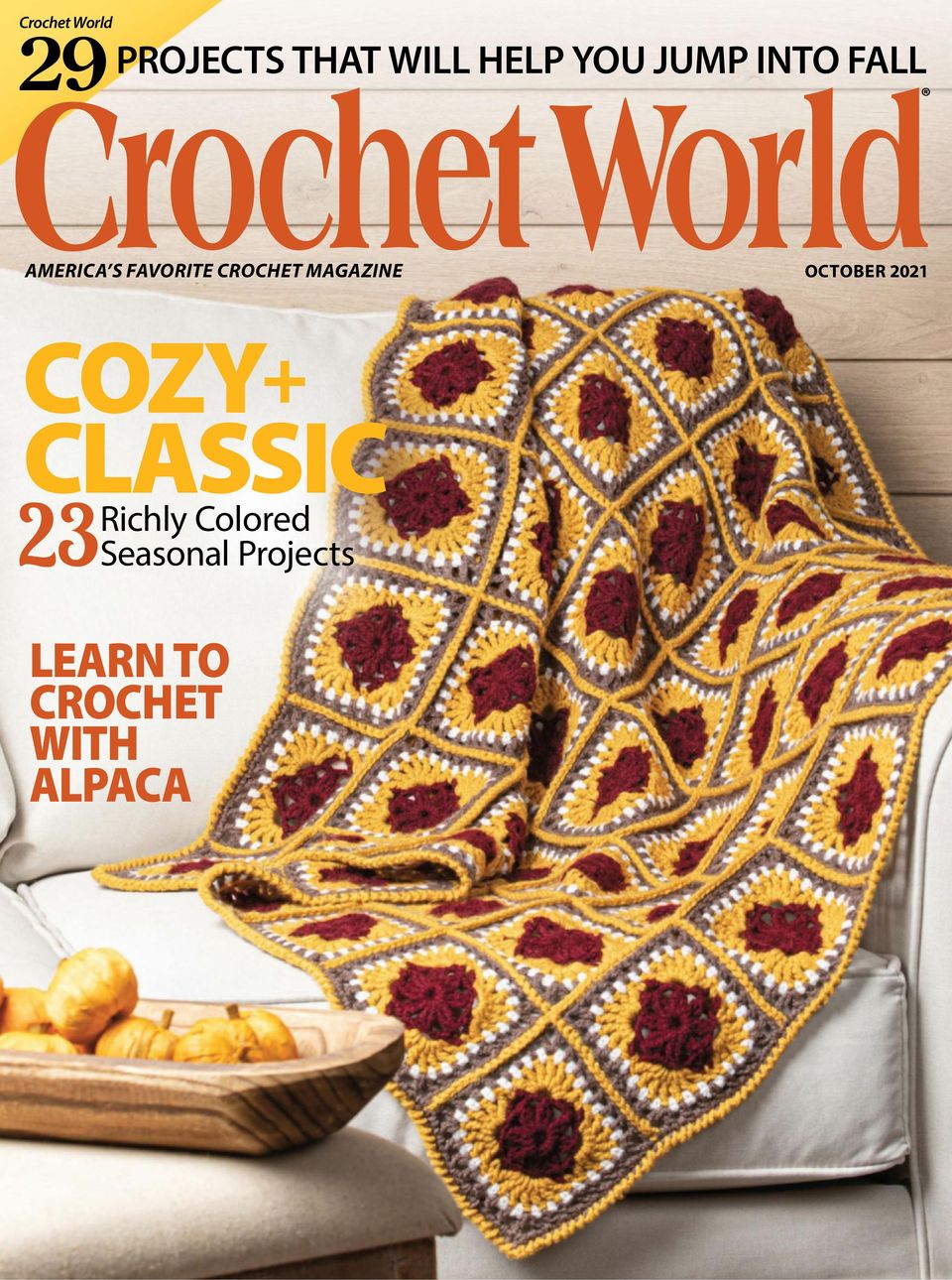 Crochet World-October 2021 Magazine - Get your Digital Subscription