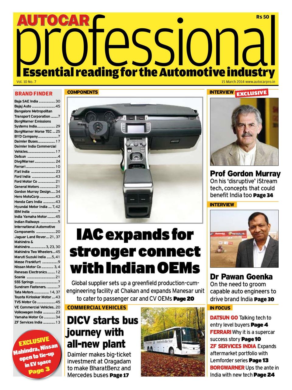 Autocar Professional-March 15, 2014 Magazine - Get your Digital Subscription