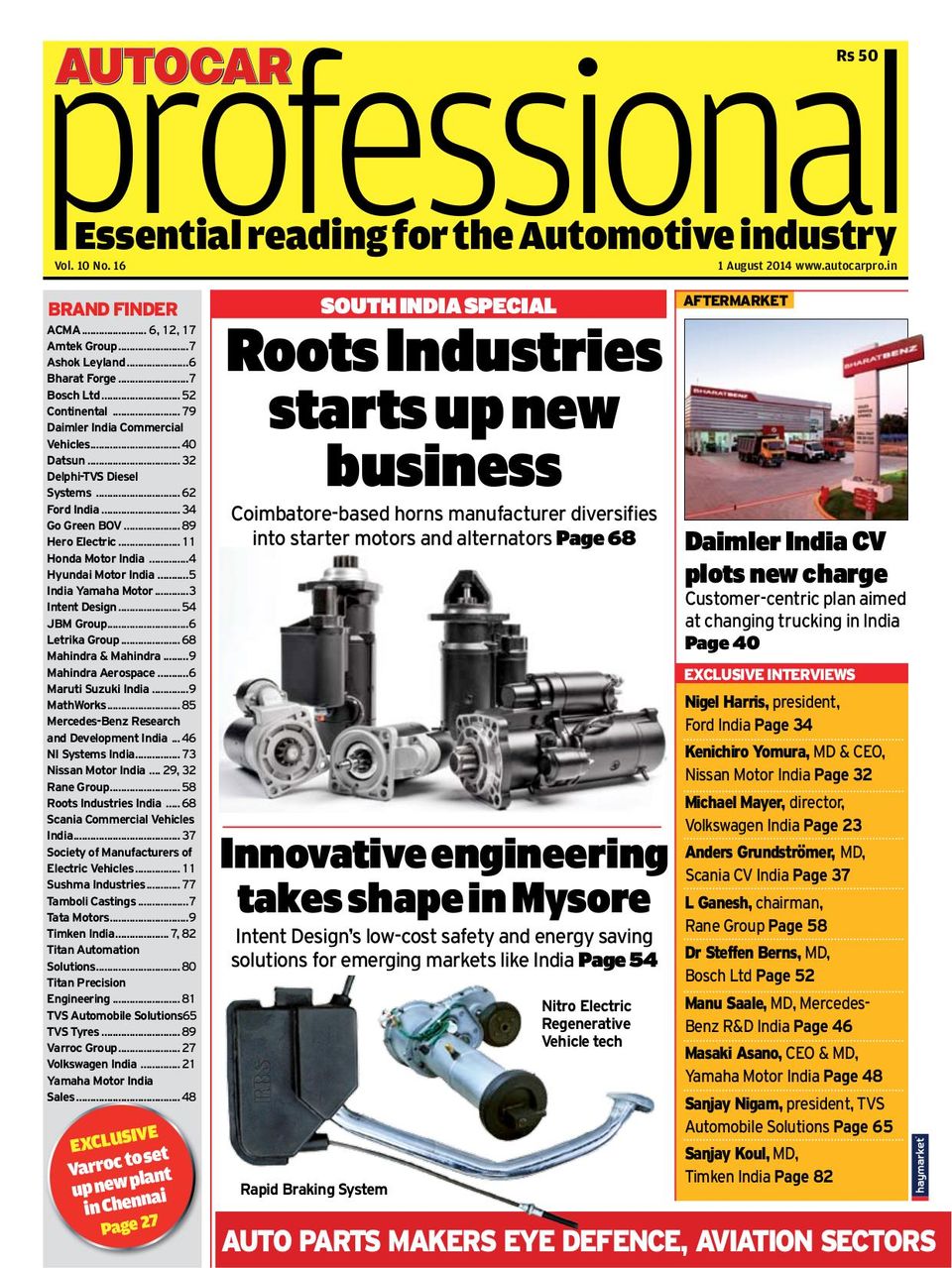 Get digital access to Autocar Professional - August 01, 2014 issue ...