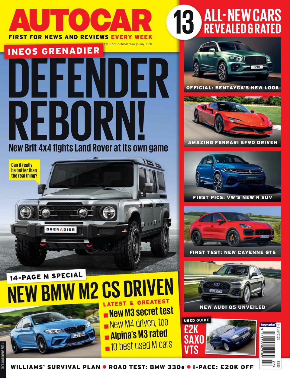 Get digital access to Autocar UK - July 01, 2020 issue | Magzter.com