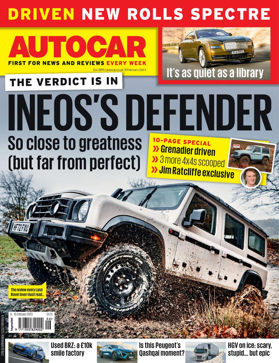 Autocar UK-February 08, 2023 Magazine - Get your Digital Subscription