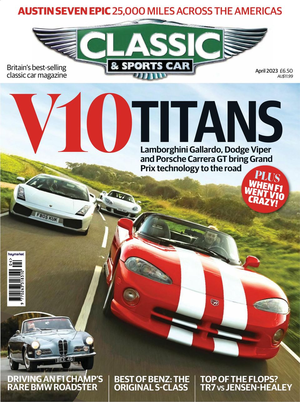 Classic & Sports Car-April 2023 Magazine - Get your Digital Subscription