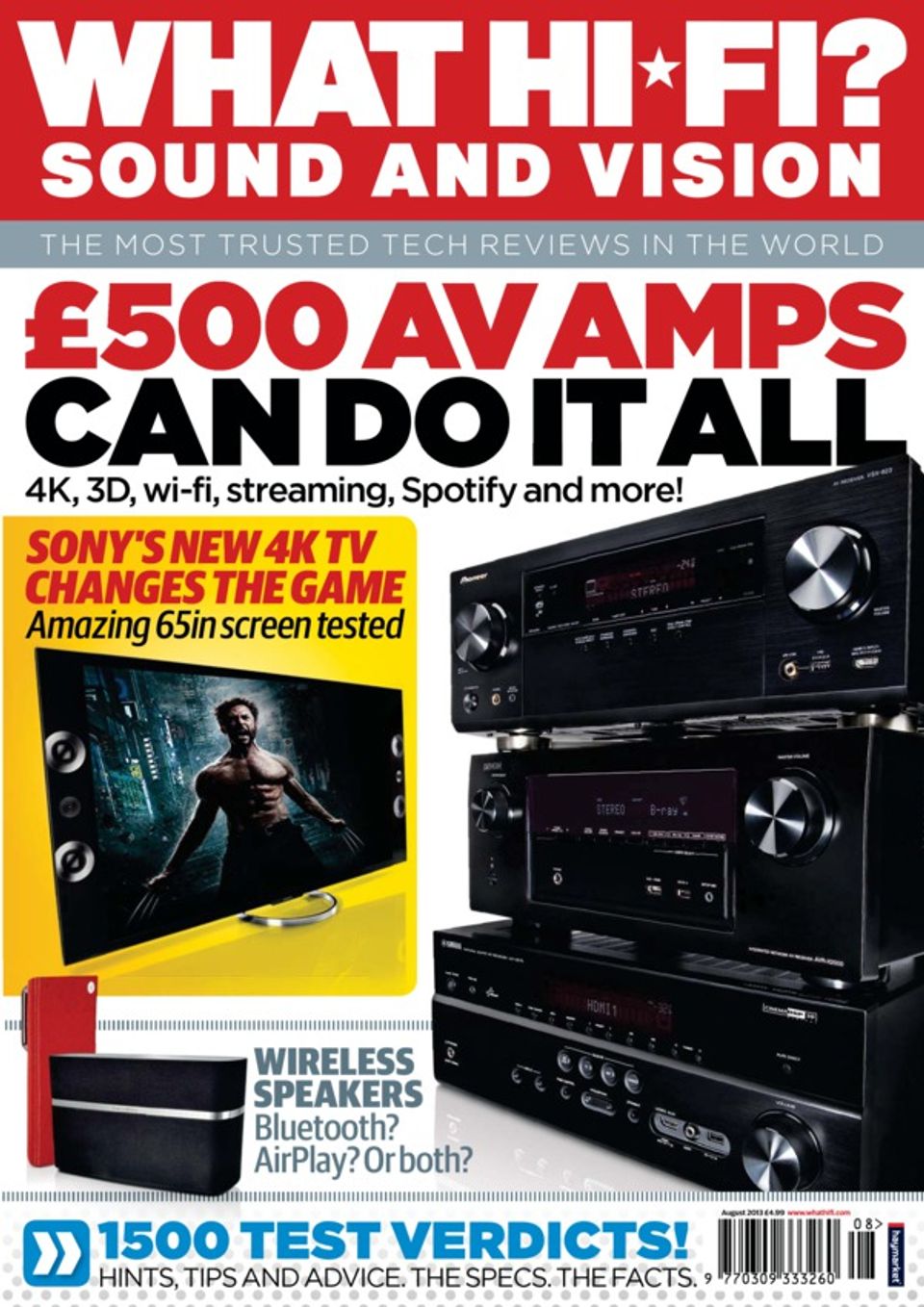 What Hi-Fi Sound and Vision India-August 2013 Magazine