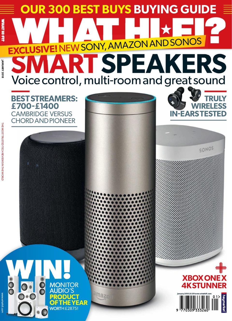 Get digital access to What Hi-Fi Sound and Vision India - January 2018 issue | Magzter.com