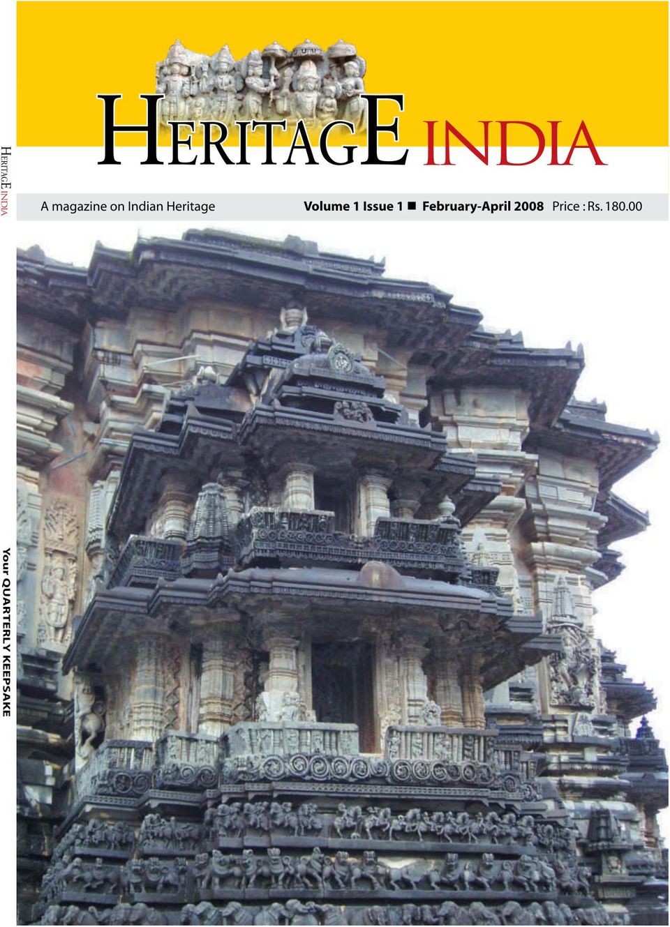 Get digital access to Heritage India - Volume 1 Issue 1 issue | Magzter.com