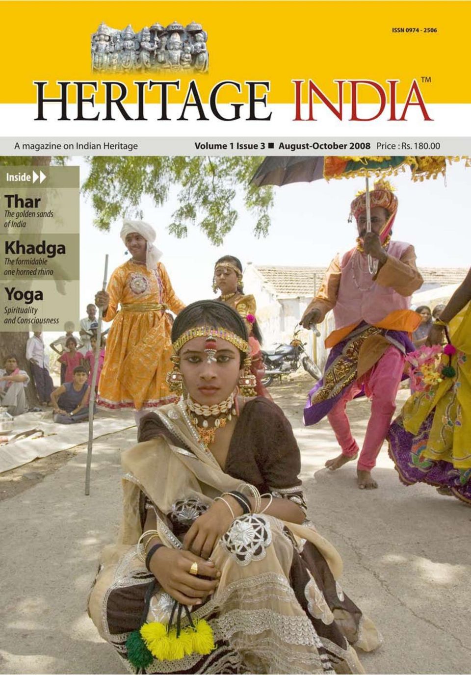 Get digital access to Heritage India - Volume 1 Issue 3 issue | Magzter.com