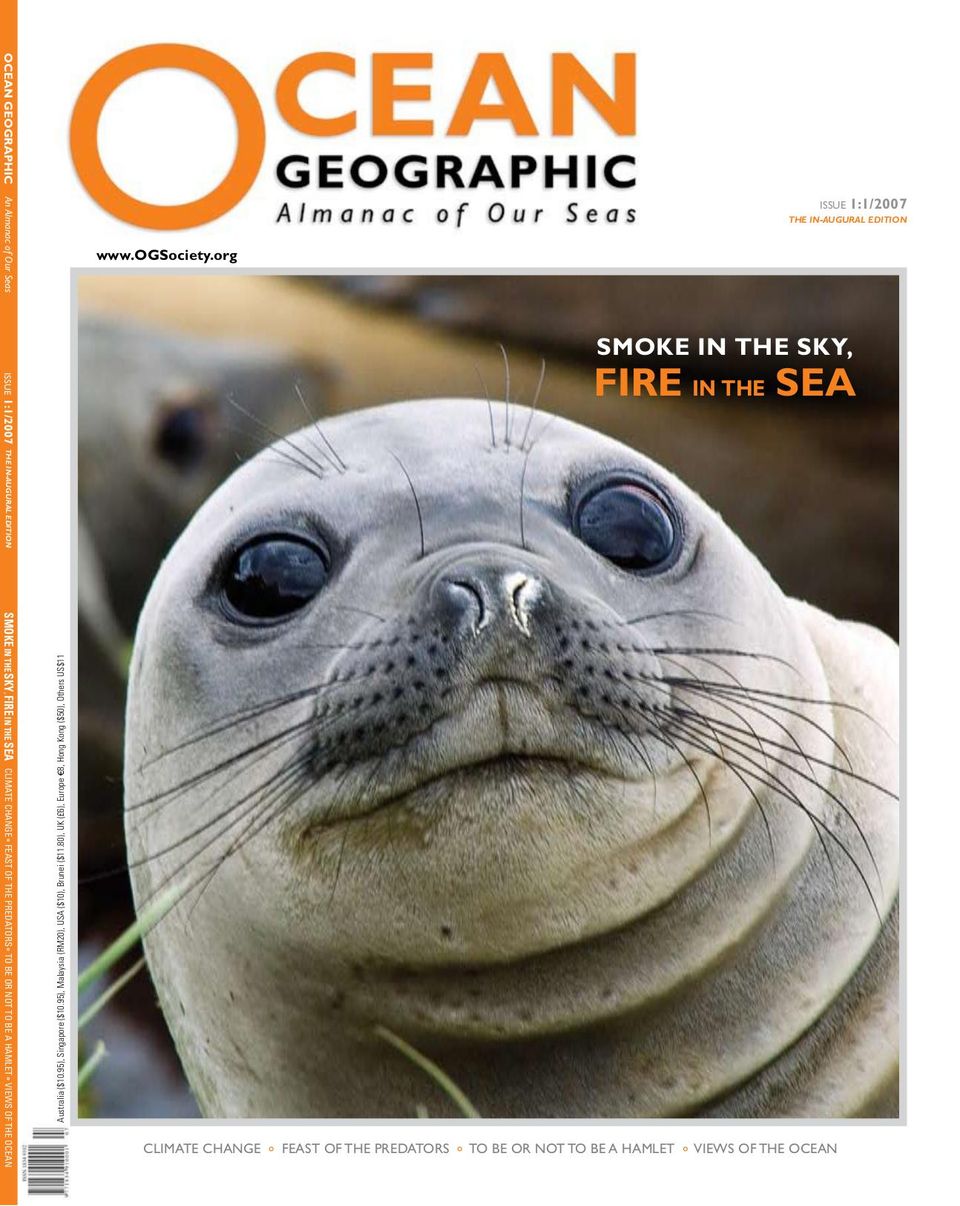 Get digital access to Ocean Geographic - Issue 1 - The Inaugural Issue ...
