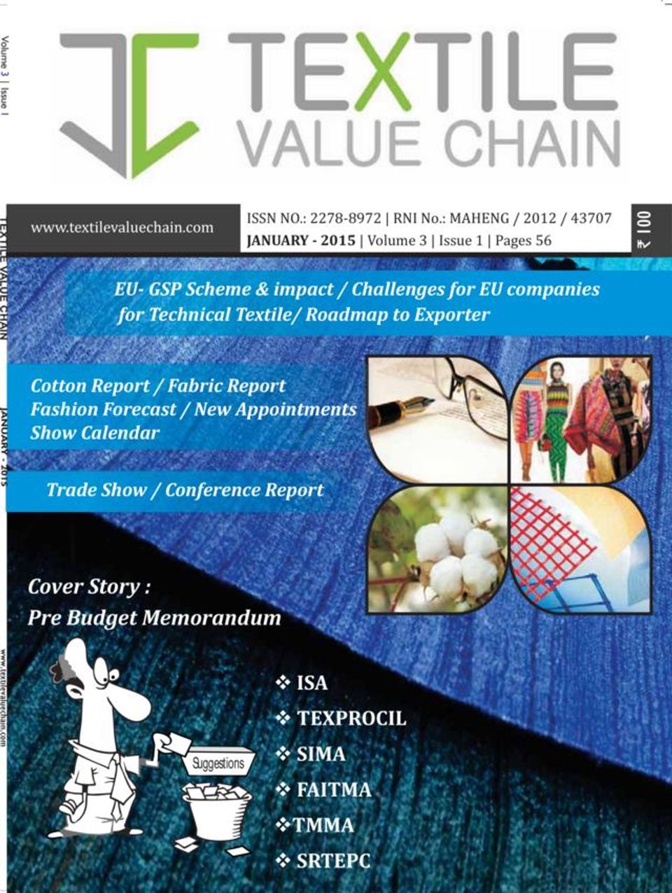 Get digital access to Textile Value Chain - JANUARY 2015 issue ...