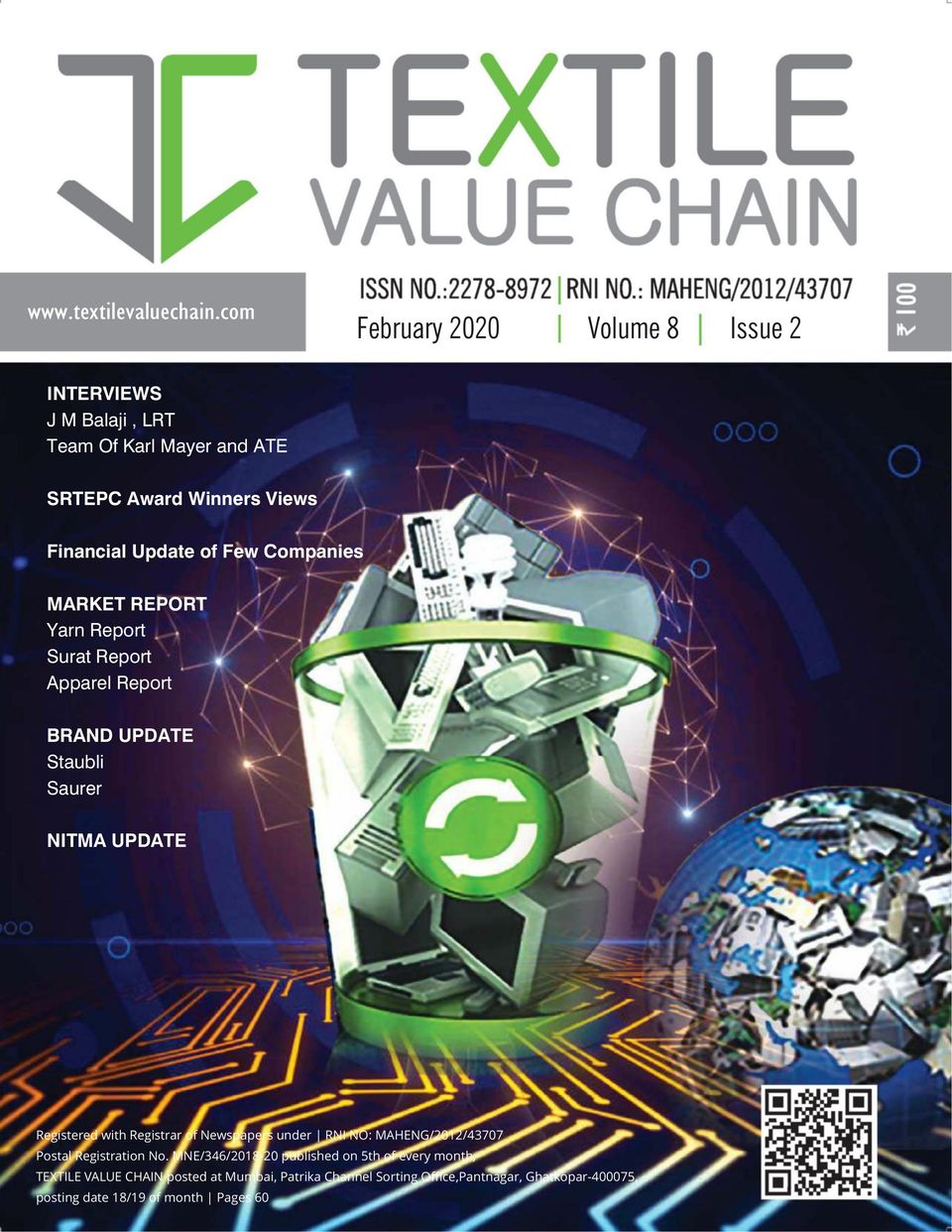Textile Value Chain-February 2020 Magazine - Get your Digital Subscription