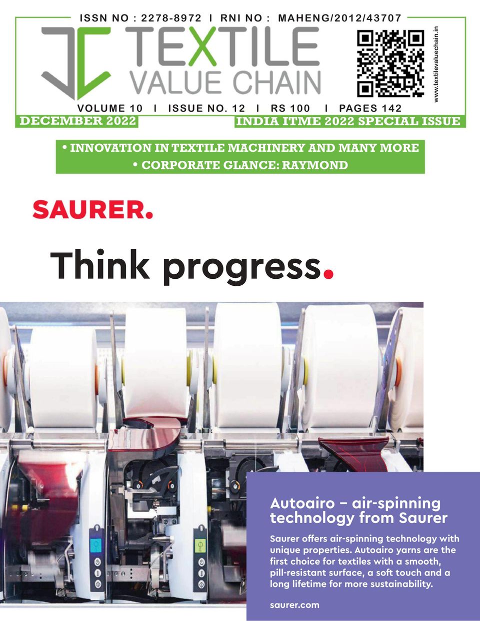 Get digital access to Textile Value Chain - December 2022 issue ...