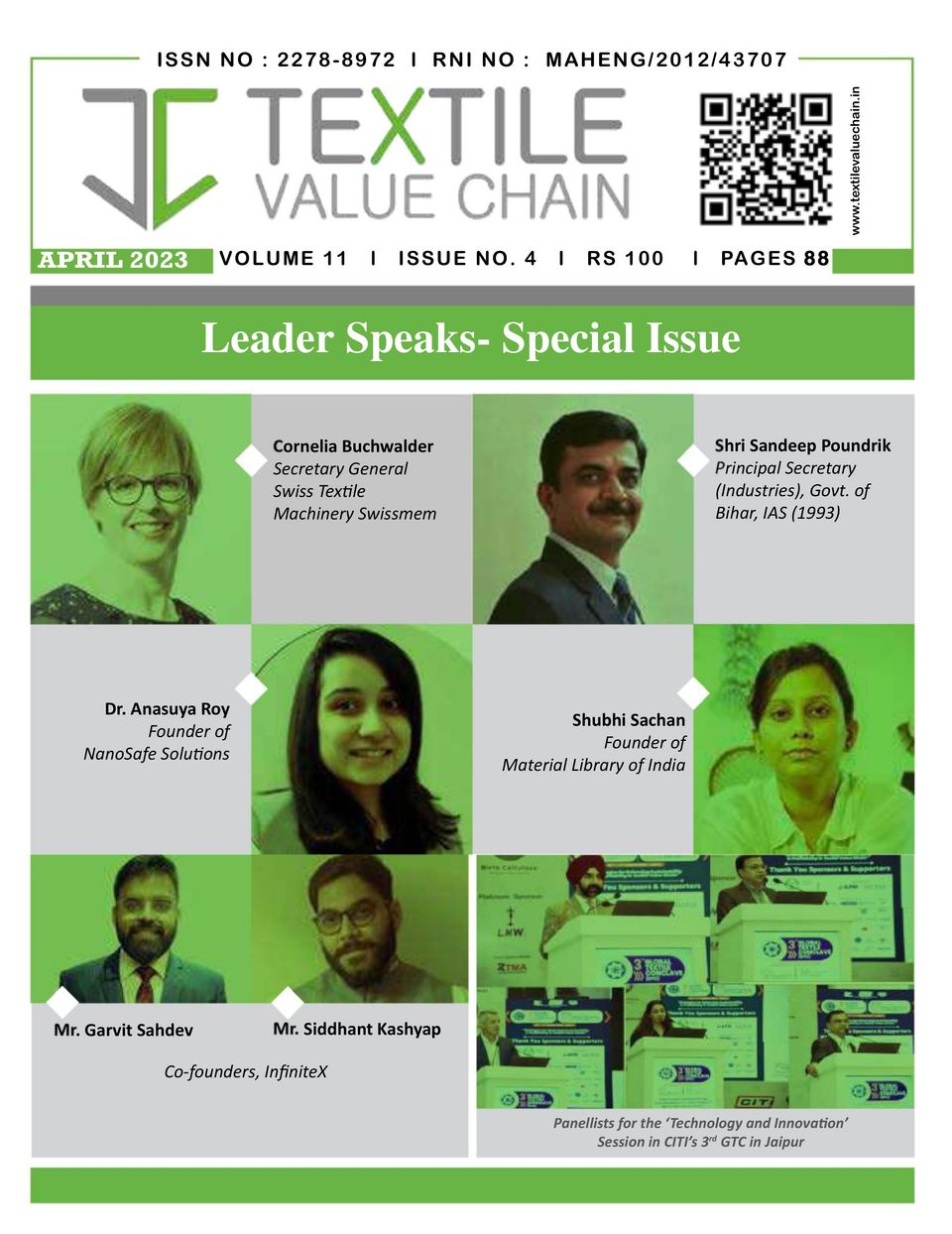 Get digital access to Textile Value Chain - April 2023 issue | Magzter.com