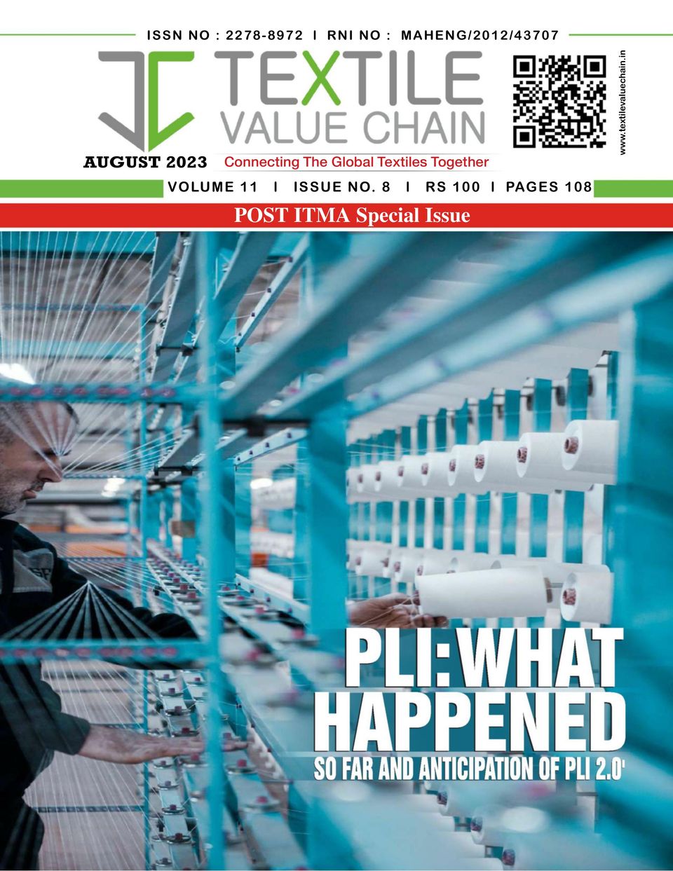 Get digital access to Textile Value Chain - August 2023 issue | Magzter.com