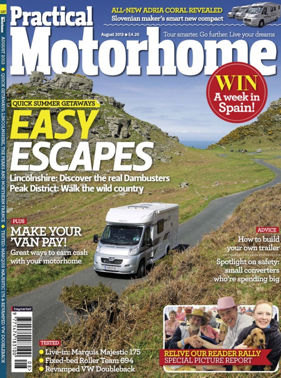 Get digital access to Practical Motorhome - August 2013 issue | Magzter.com